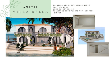 Second Life Marketplace - Amitie VILLA BELLA